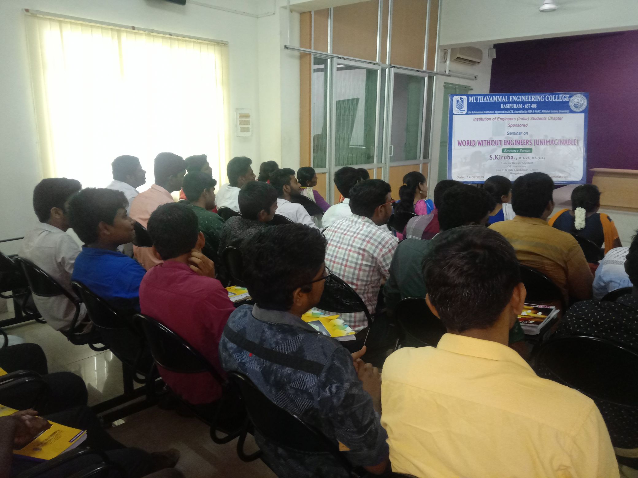 Seminar on World Without Engineers - Unimaginable