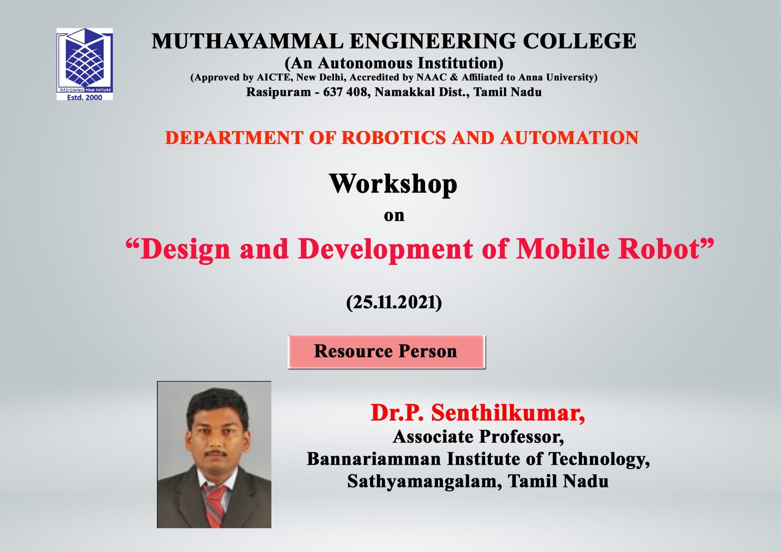 Design and Development of Mobile Robot