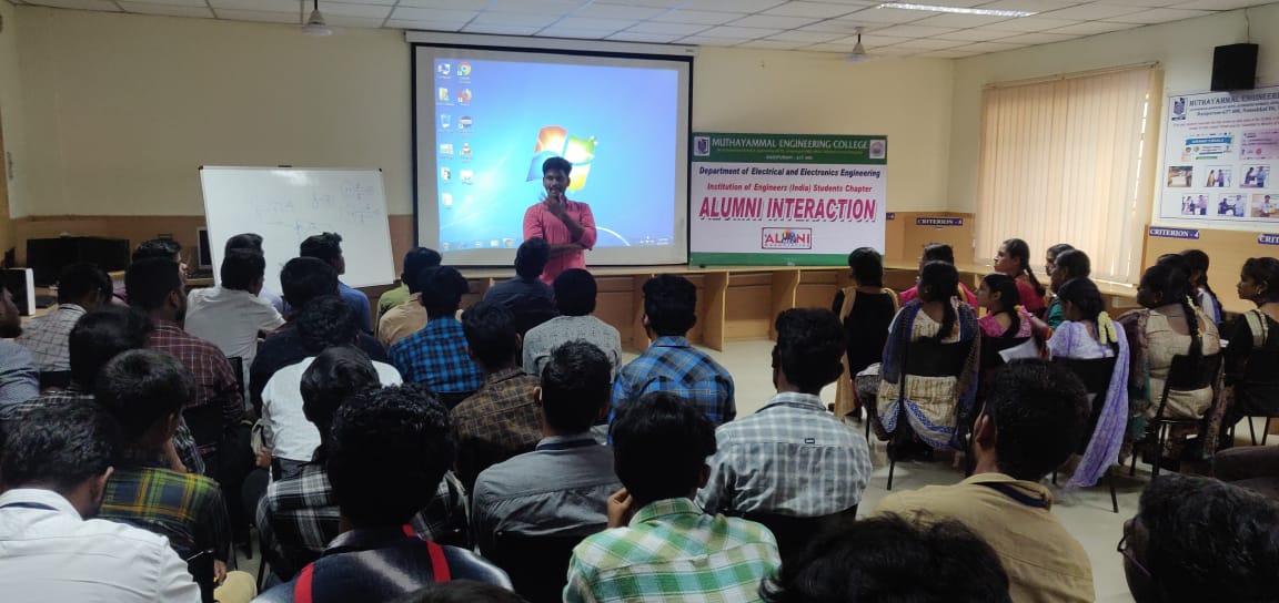 Alumni Interaction on 27.08.2019