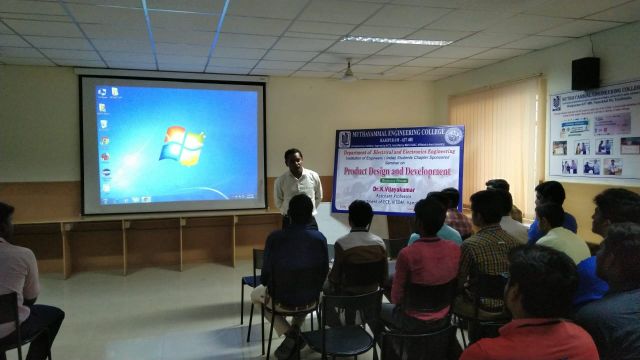 Seminar on Product Design and Development