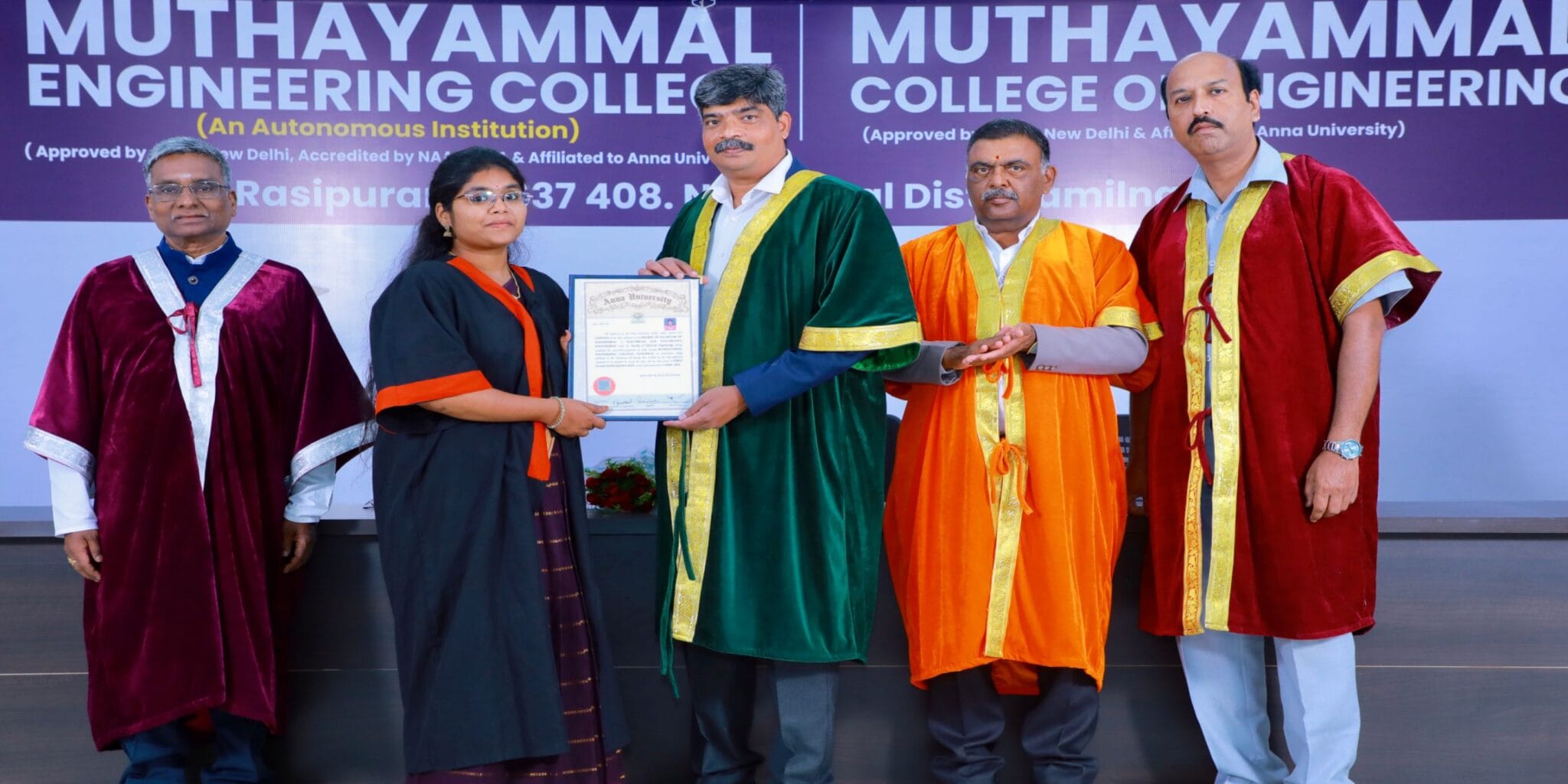 Muthayammal Engineering College - An Autonomous Instituion